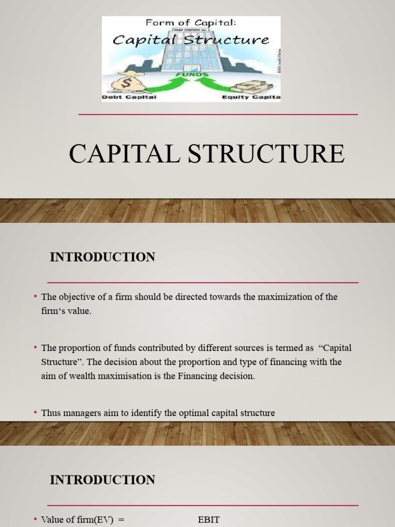 Capital Structure | PDF | Capital Structure | Debt