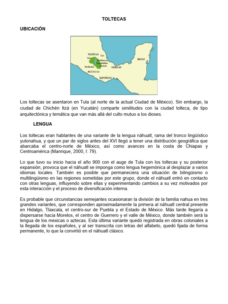 TOLTECAS | PDF