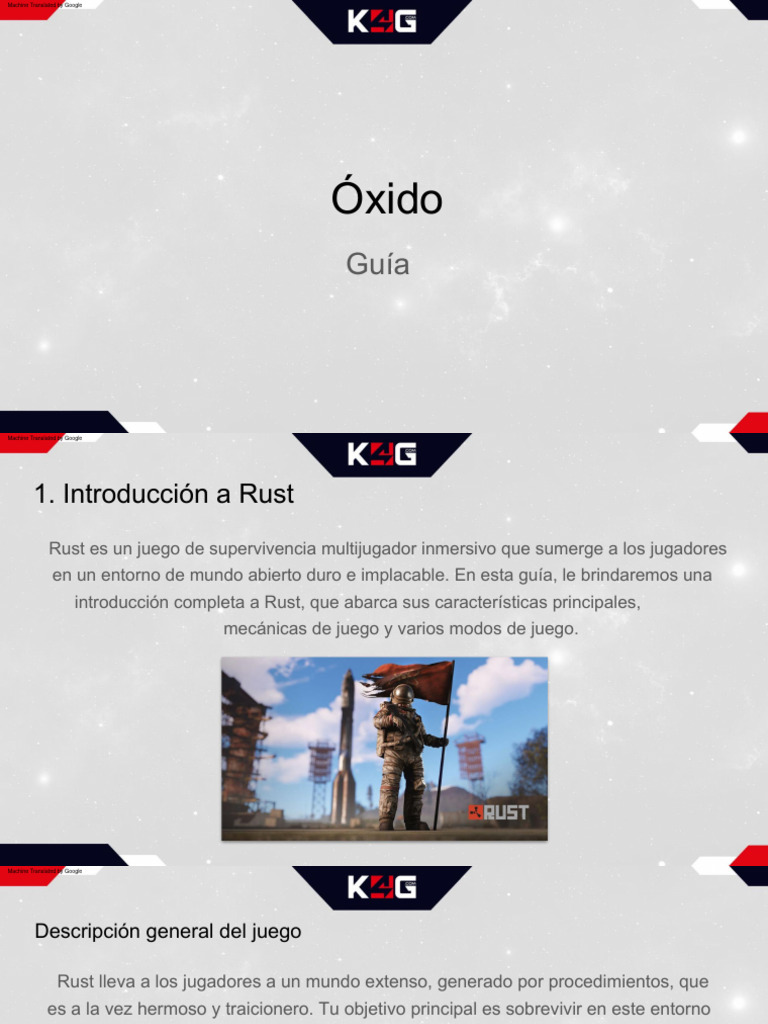 Guía Completa de Rust para Principiantes | PDF | Armas de fuego | Munición