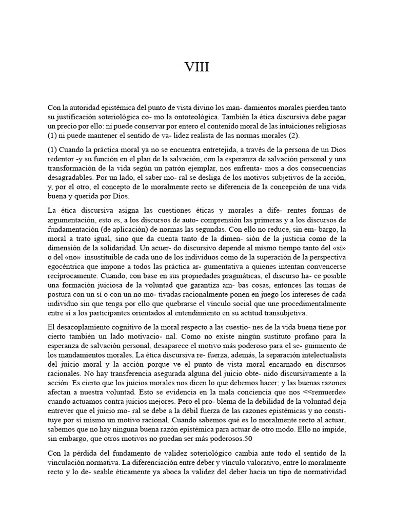 Habermas, J La Inclusion Del Otro. Libro. Capítulo VIII | PDF | Verdad | Moralidad
