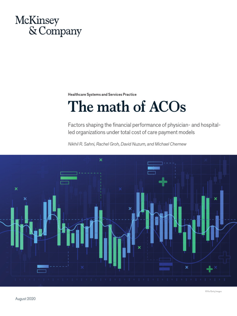 The Math of Acos | PDF | Medicare (United States) | Health Policy