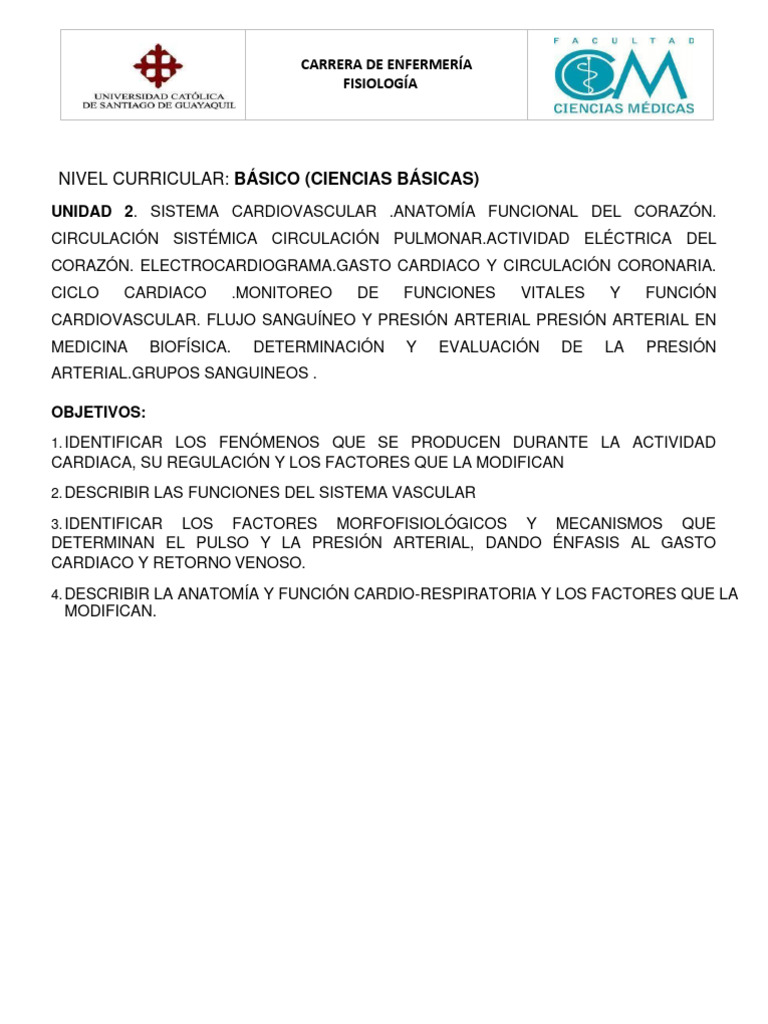 5.guia TR Aut Ekg Cardiovascular | PDF | Electrocardiografia | Corazón