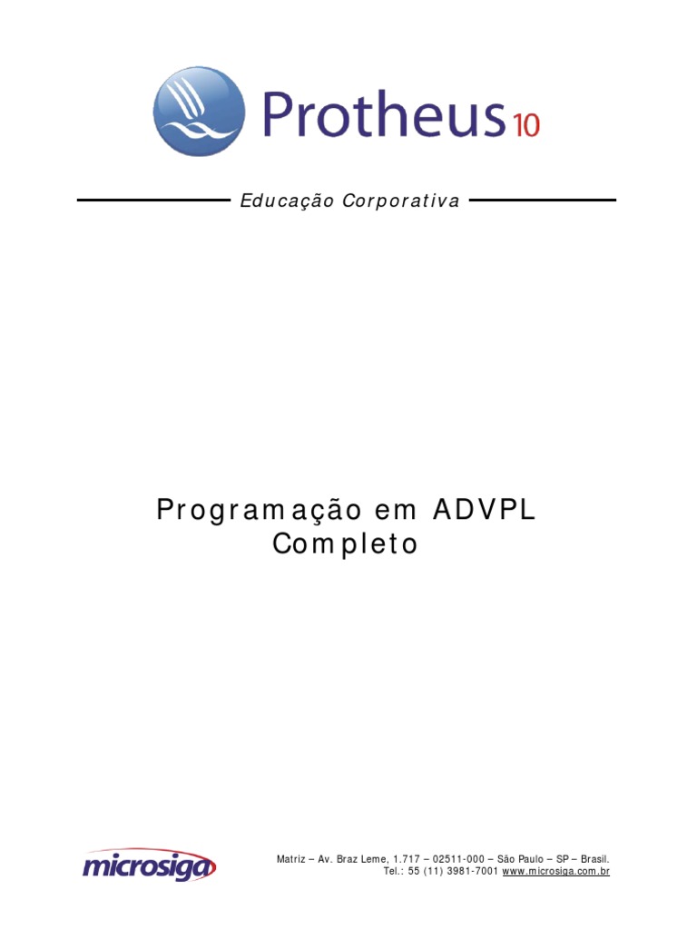 ADVPL Completo | PDF