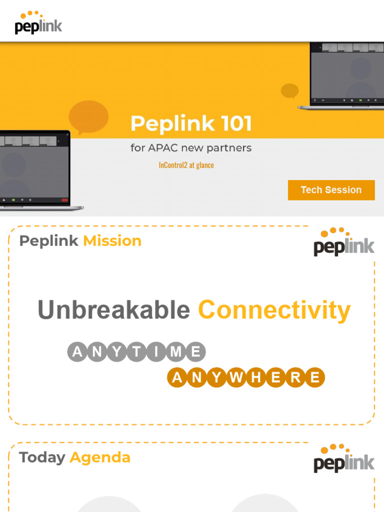 2021-01 Peplink Tech 101-IC2p1v1 | PDF | Wi Fi | Computer Network
