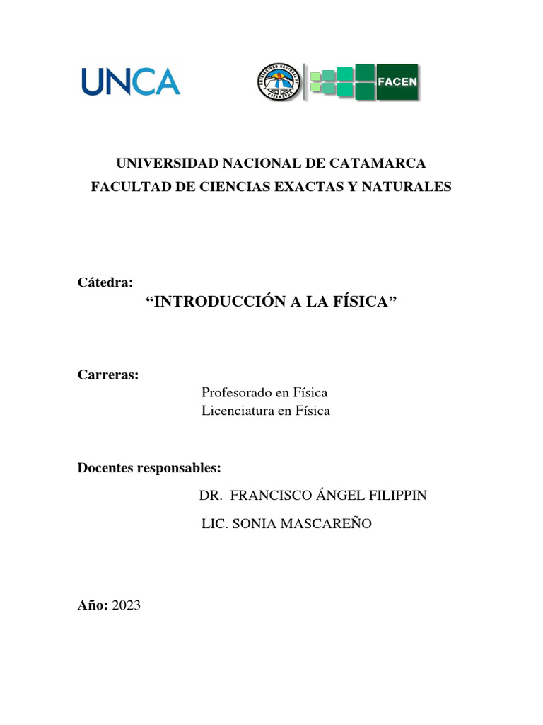 Introducción A La Fisica | PDF | Física | Fuerza