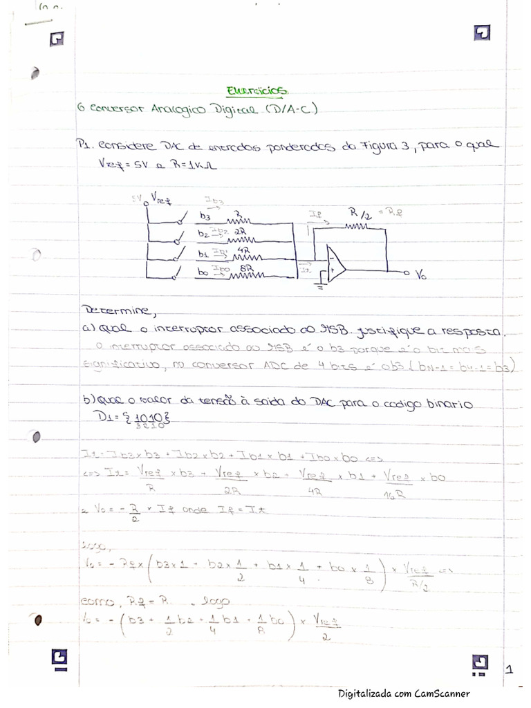 Exercicios DAC | PDF