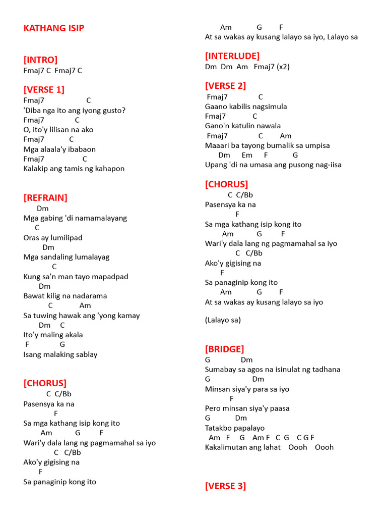 Kathang Isip | PDF