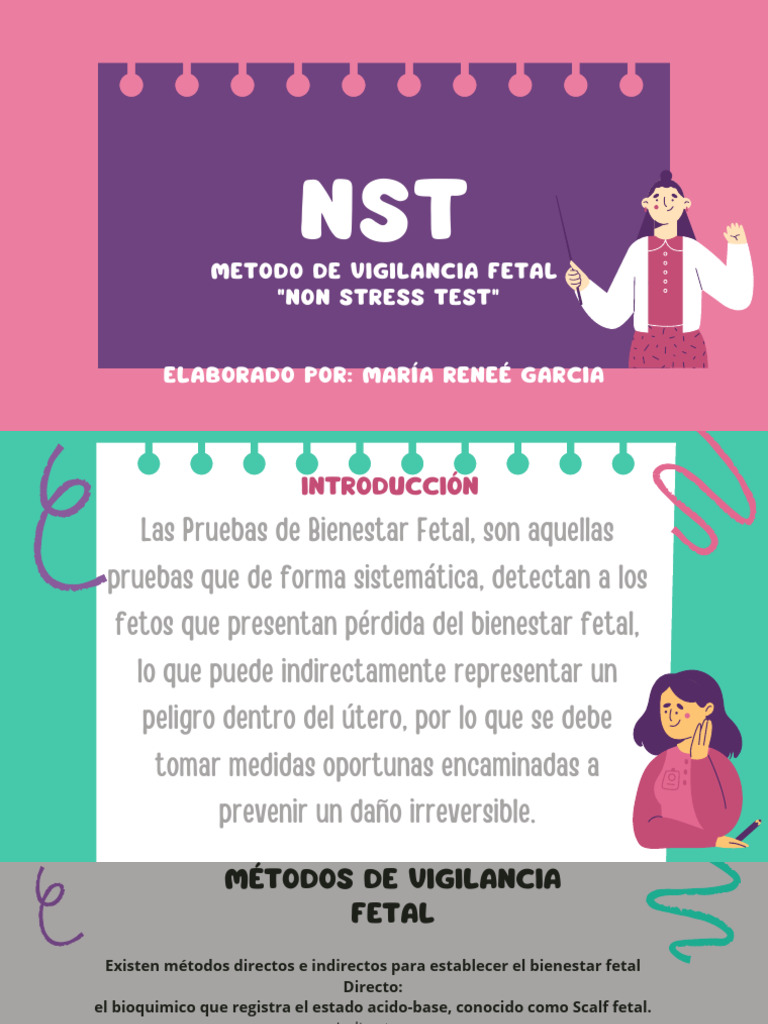 Metodo de Vigilancia Fetal "Non Stress Test" | PDF | El embarazo | Feto