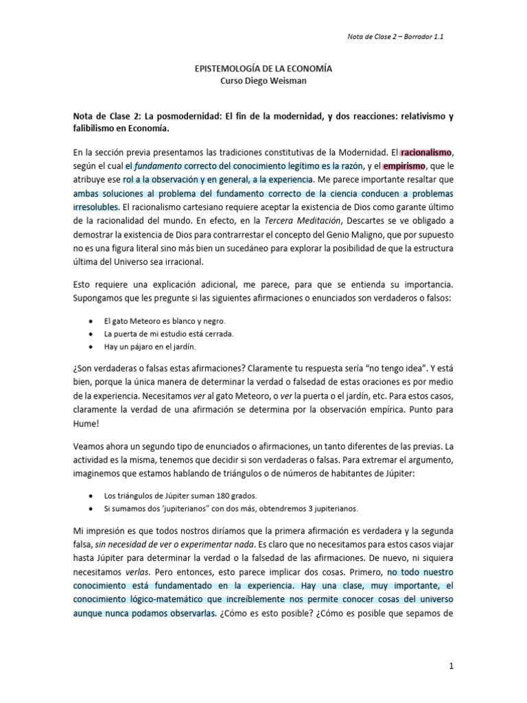 NC Rac:Emp | PDF | Verdad | Razonamiento inductivo