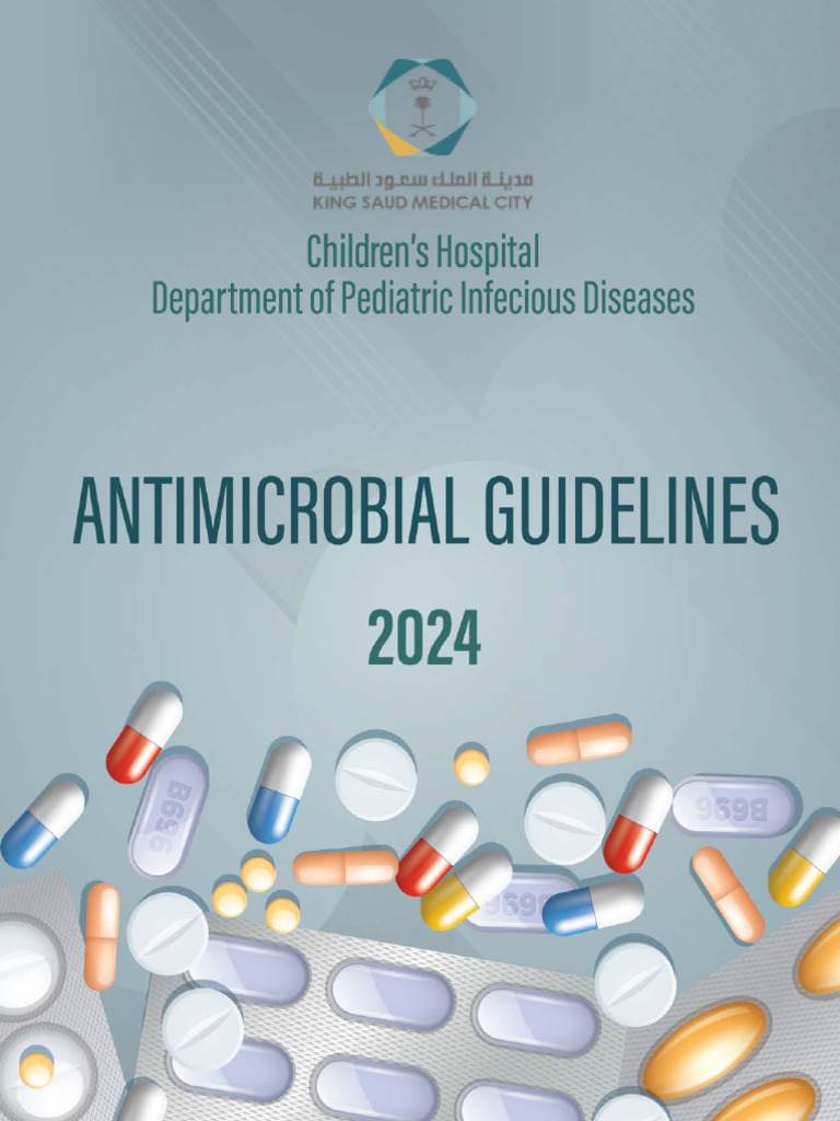 Antimicrobial Guidelines 2024 | PDF | Pneumonia | Staphylococcus Aureus