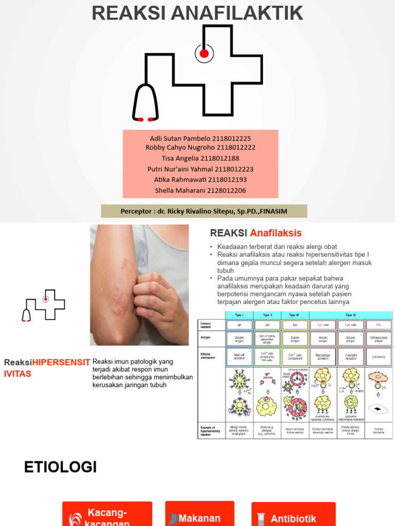 Panduan Lengkap Reaksi Anafilaksis | PDF