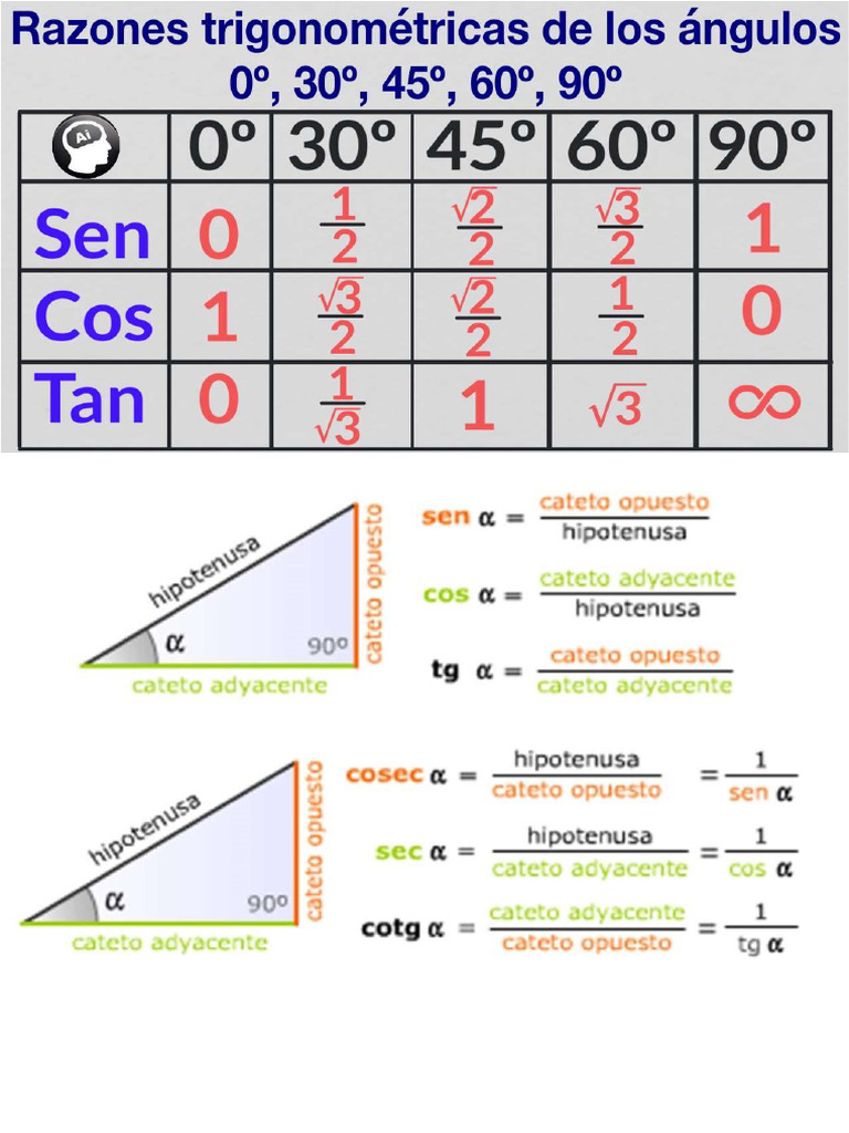 Razones Trigonometricas | PDF