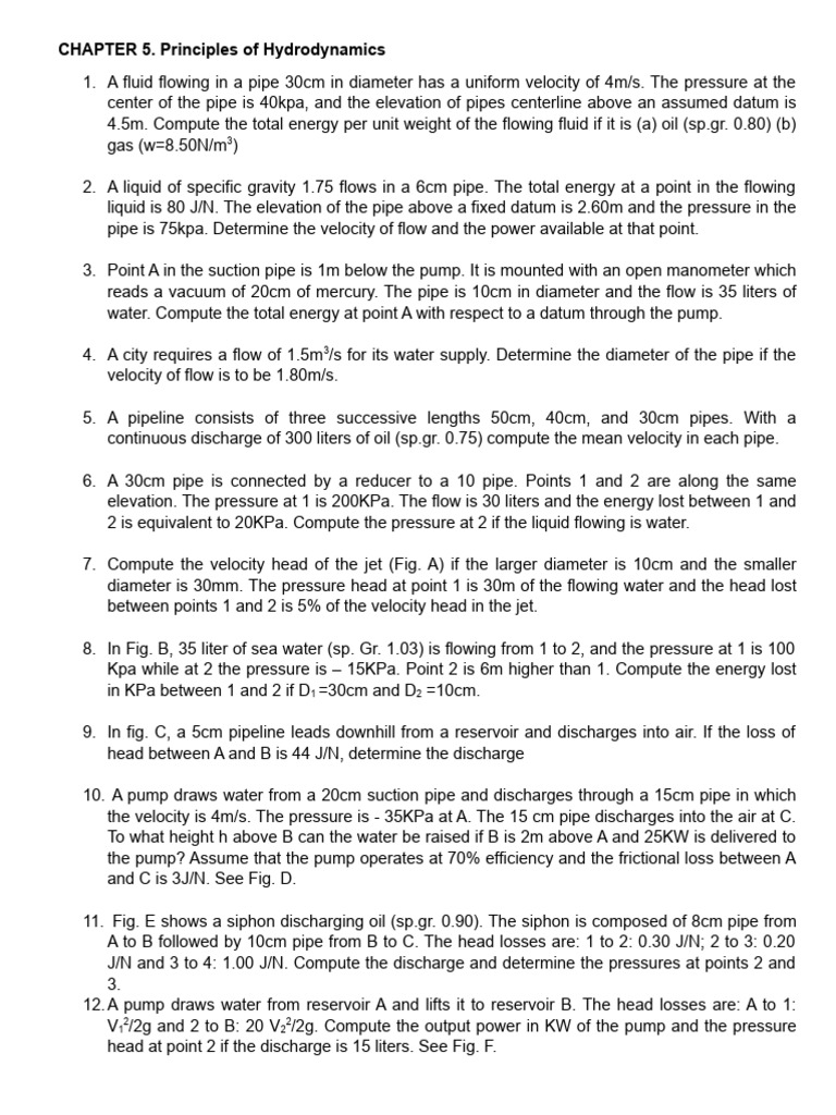 Hydraulics Chapter 5 8 | PDF | Pump | Fluid Dynamics