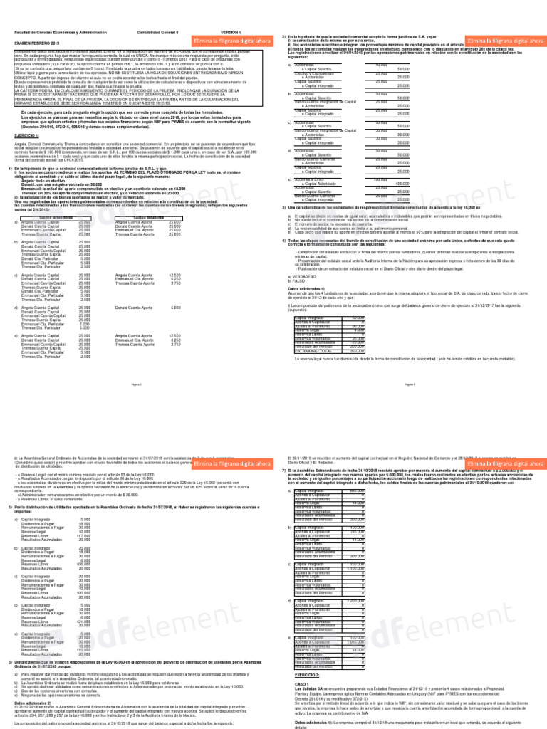 LETRA (1) | Descargar gratis PDF | Dividendo | Business