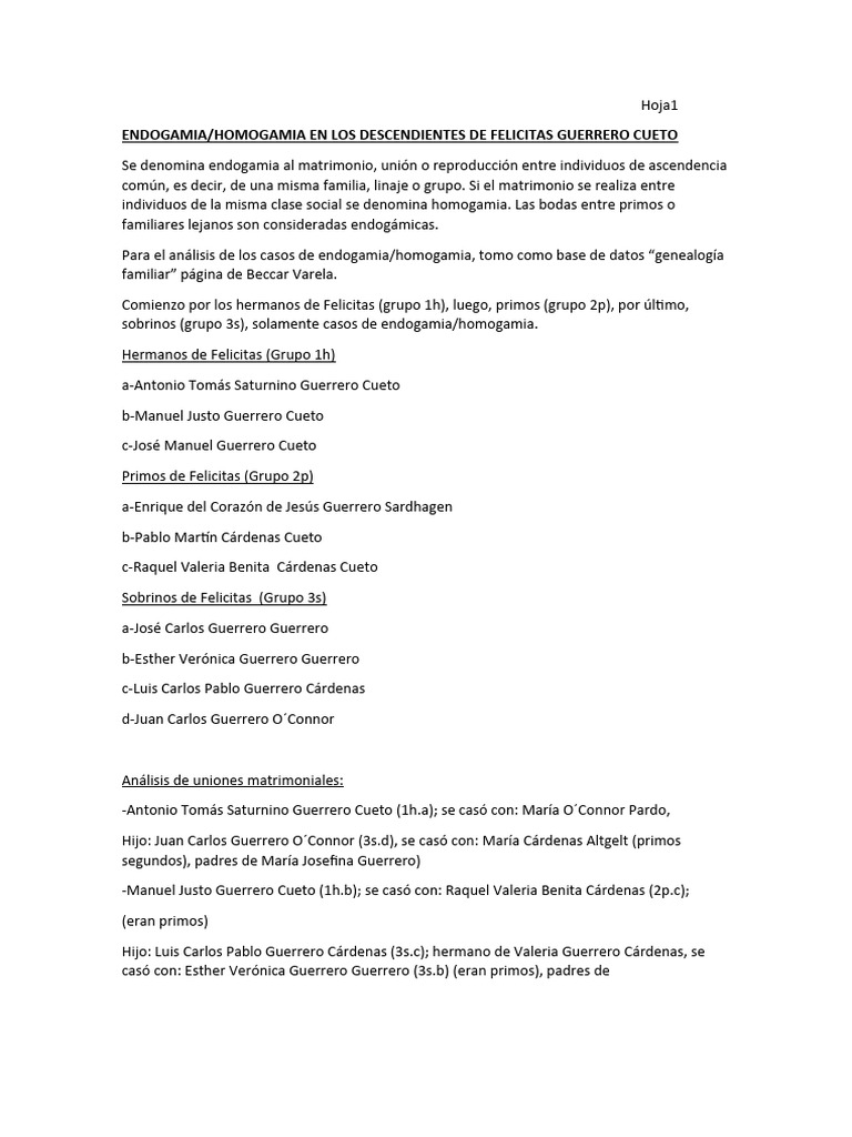 Endogamia Homogamia | PDF | Casta | Matrimonio, Sindicatos Y Alianzas