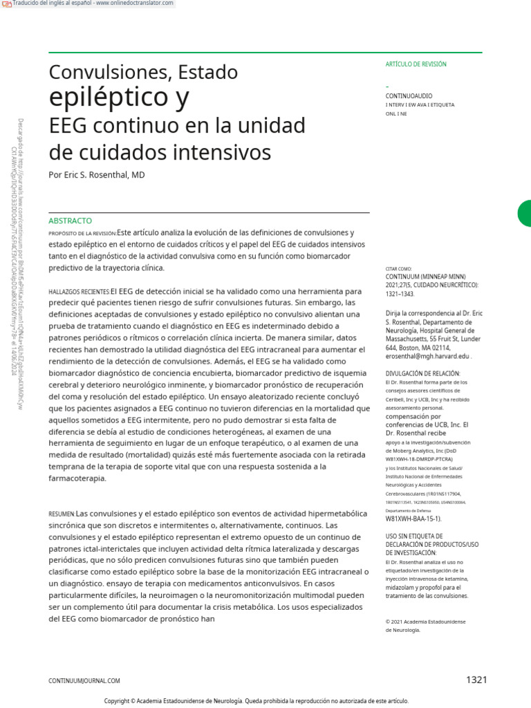 Seizures Status Epilepticus And Continuous Eeg 9 En Es Pdf
