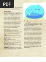 Slime Race (Homebrew, D&D 5e) - GM Binder | PDF | Self-Improvement