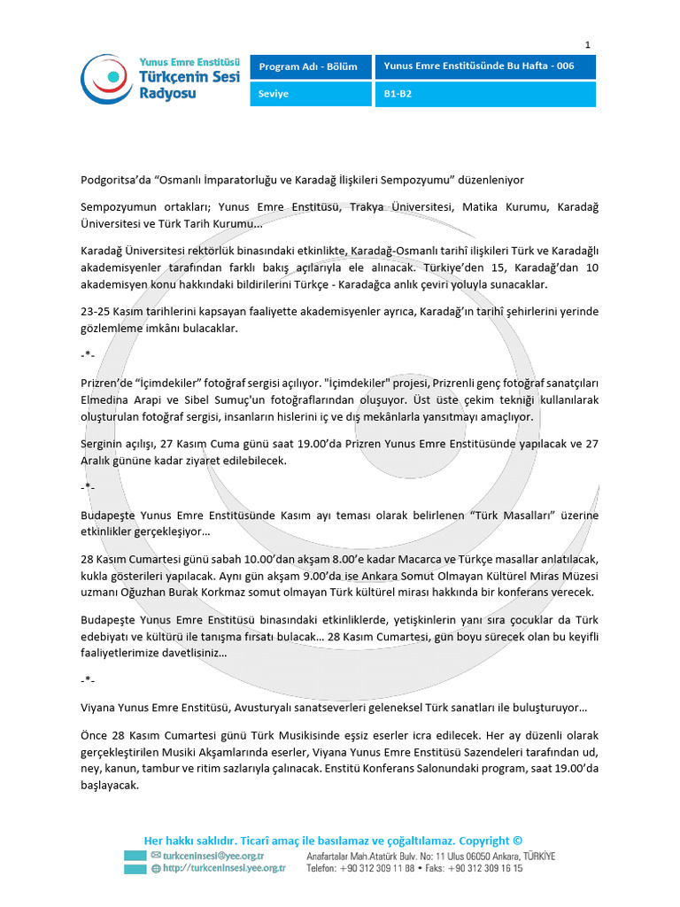 Yeedebuhafta 006 | PDF