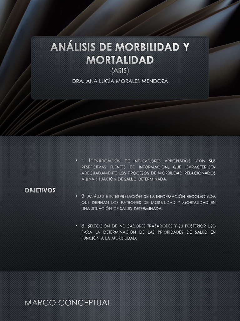 Análisis de Morbilidad y Mortalidad Asis Ii | PDF | Especialidades ...