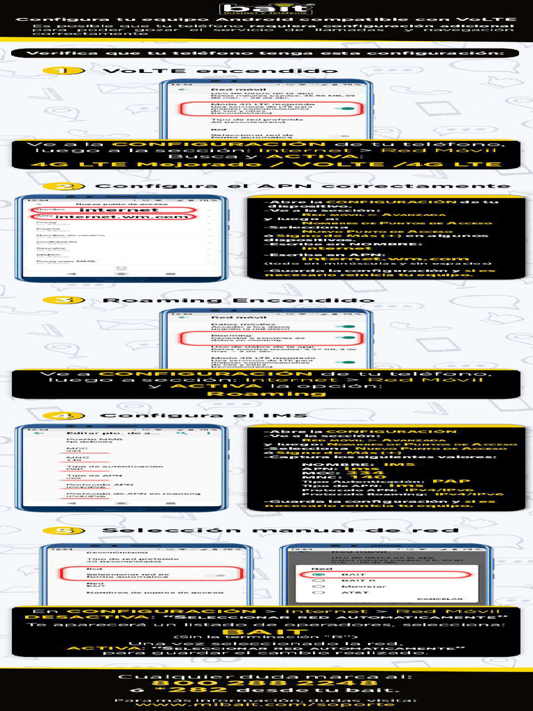 Configuracion Android Volte | PDF