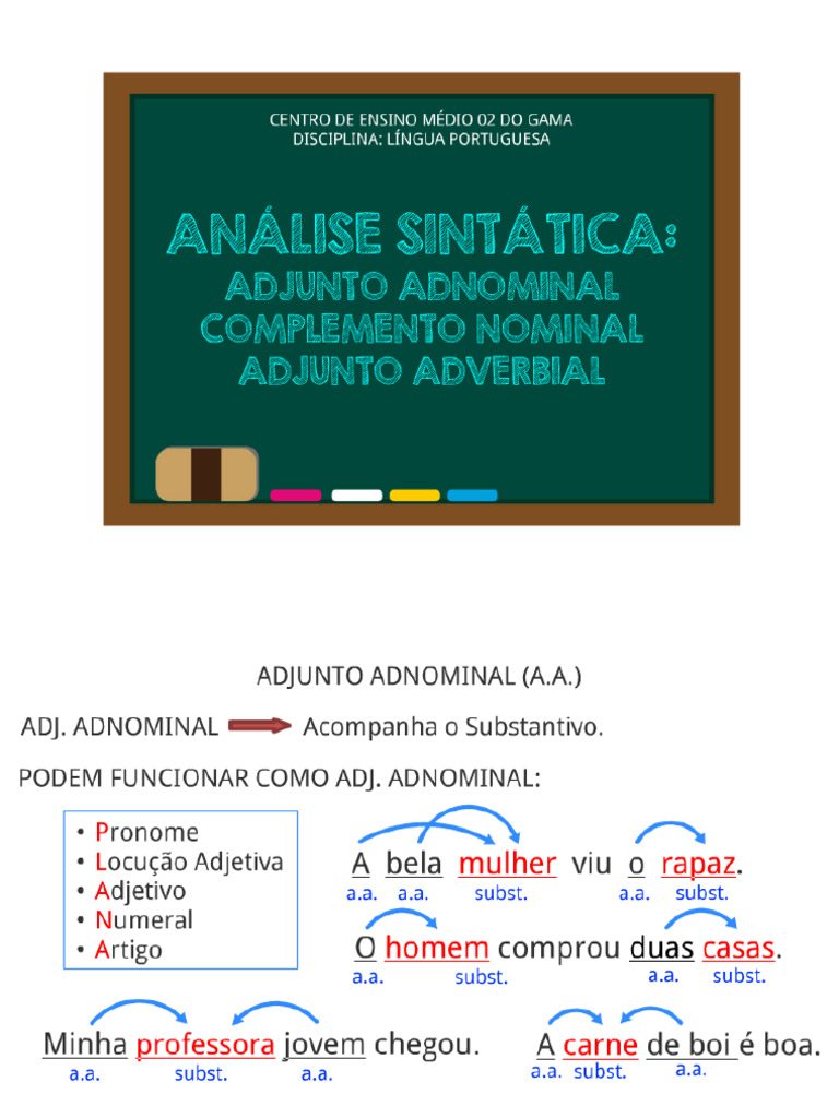 Adjuntos Comp-Nominal | PDF