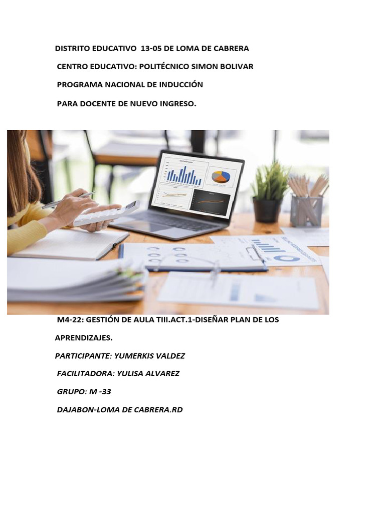 Tema 3-Actividad 1.modulo 4 | Descargar gratis PDF | Evaluación | Aprendizaje