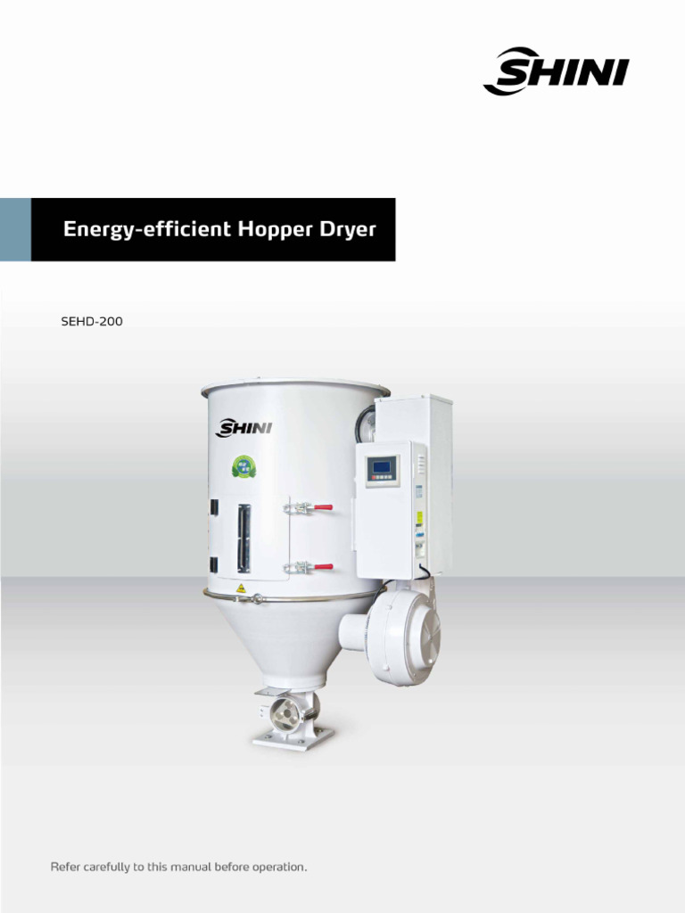 Energy-efficient-Hopper-Dryer--SEHD | PDF