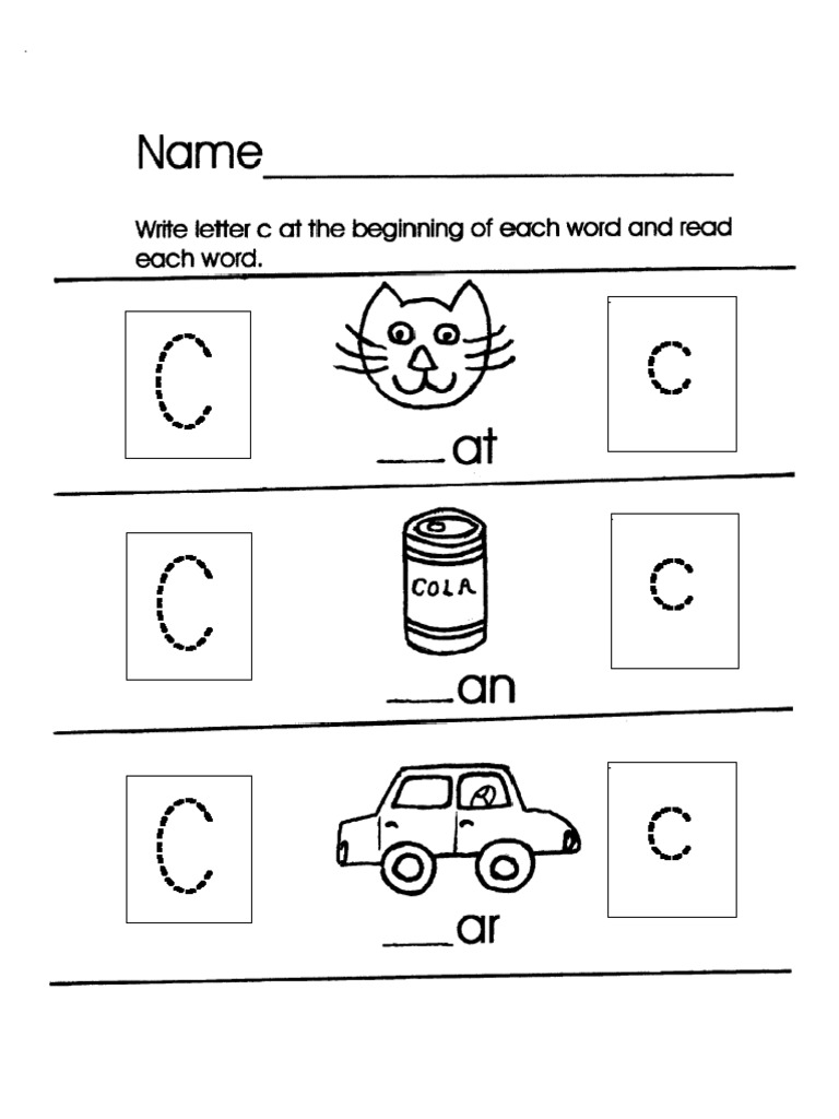 C Worksheet | PDF
