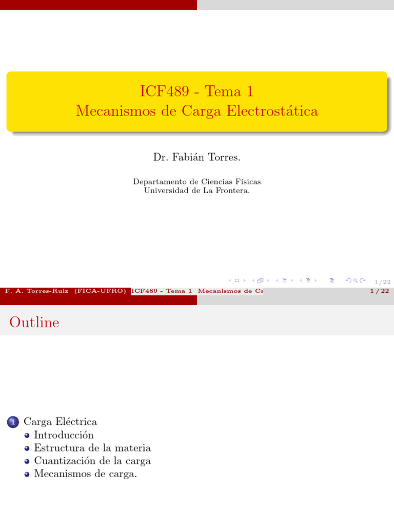 Tema 1 Mecanismos de Carga Electrostática | Descargar gratis PDF ...