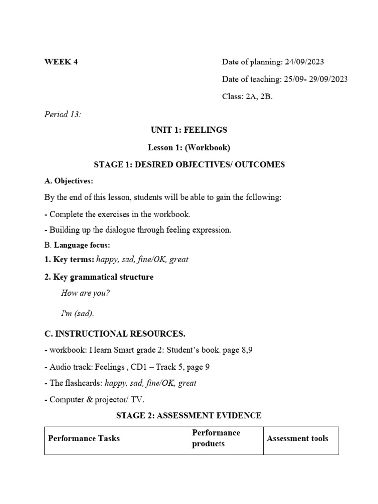 Week 4 - G2 | PDF | Phonics | Teachers