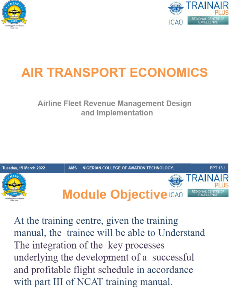 13 Airline Fleet Revenue Management - Design and Implementation | PDF ...