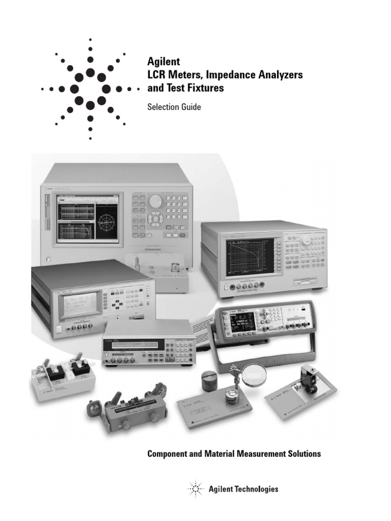 agilent | PDF | Electrical Impedance | Capacitor