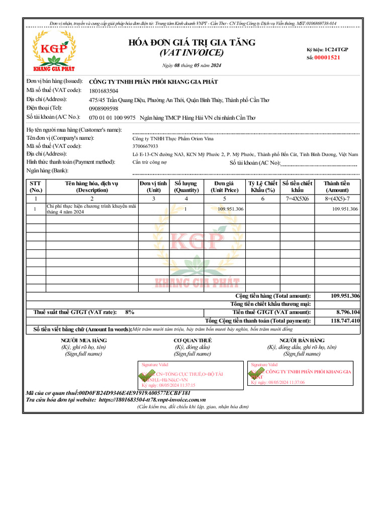 Cto - Khang Gia | PDF
