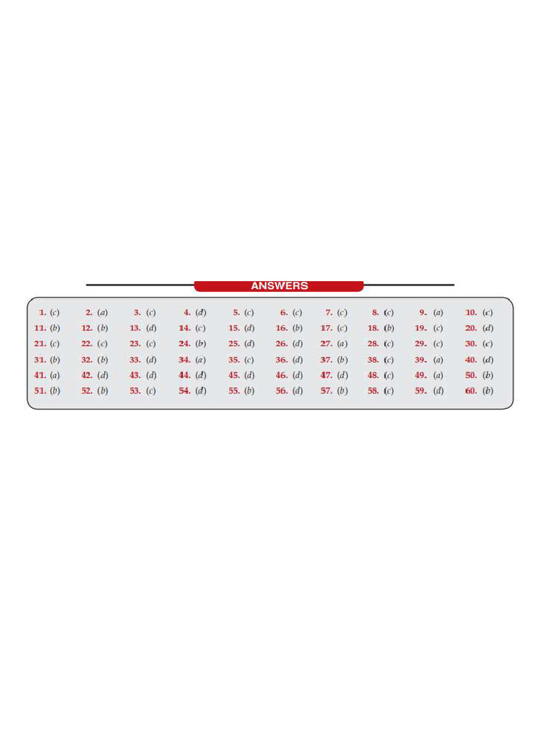 Number System Answer Key PDF | PDF