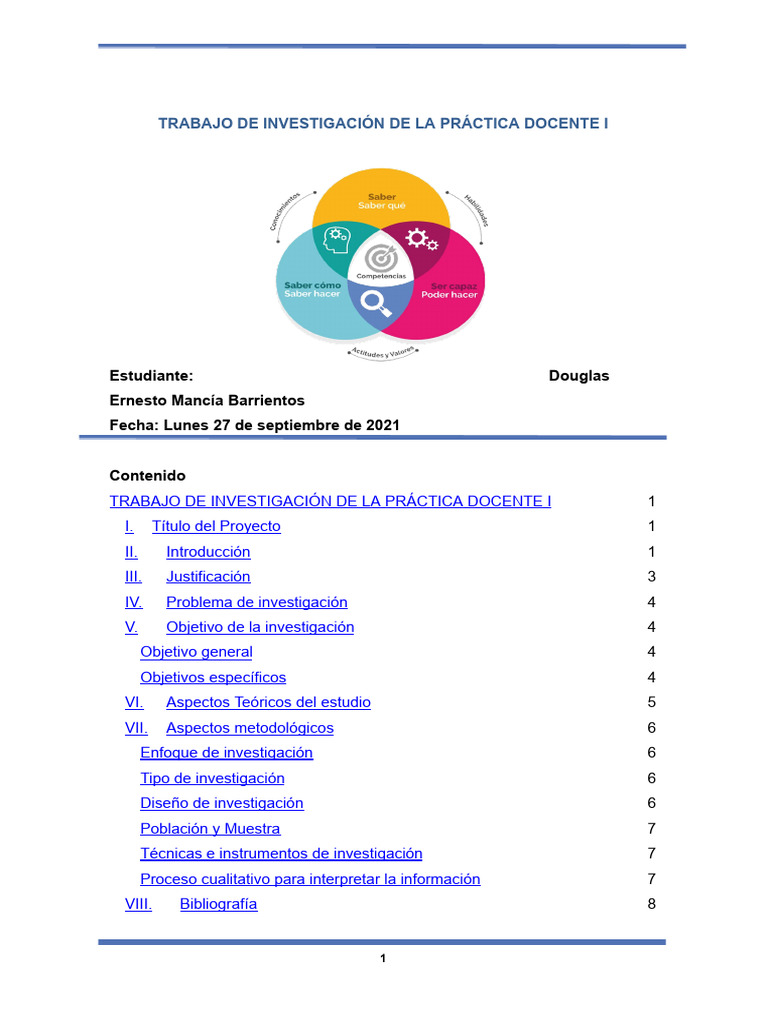 Ejemplo de Investigaci-N | PDF | Diseño | Plan de estudios