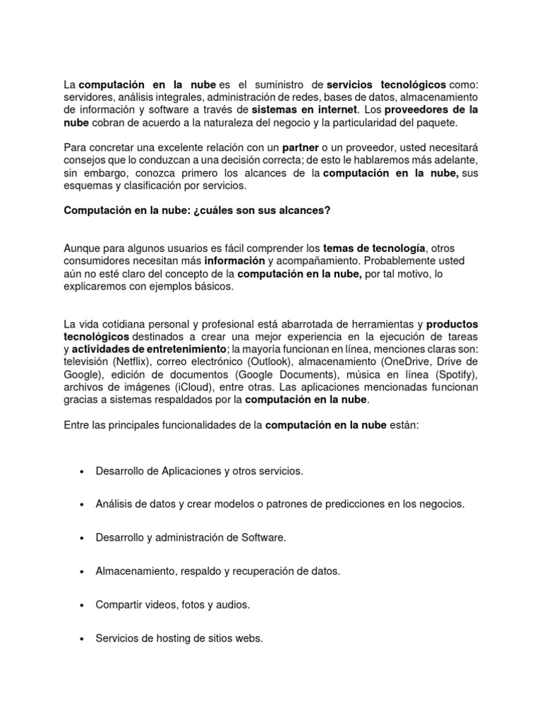 Ube Computacion | PDF | Computación en la nube | Hardware de la computadora