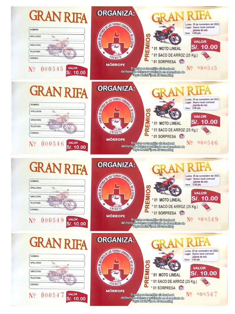 Rifas | PDF