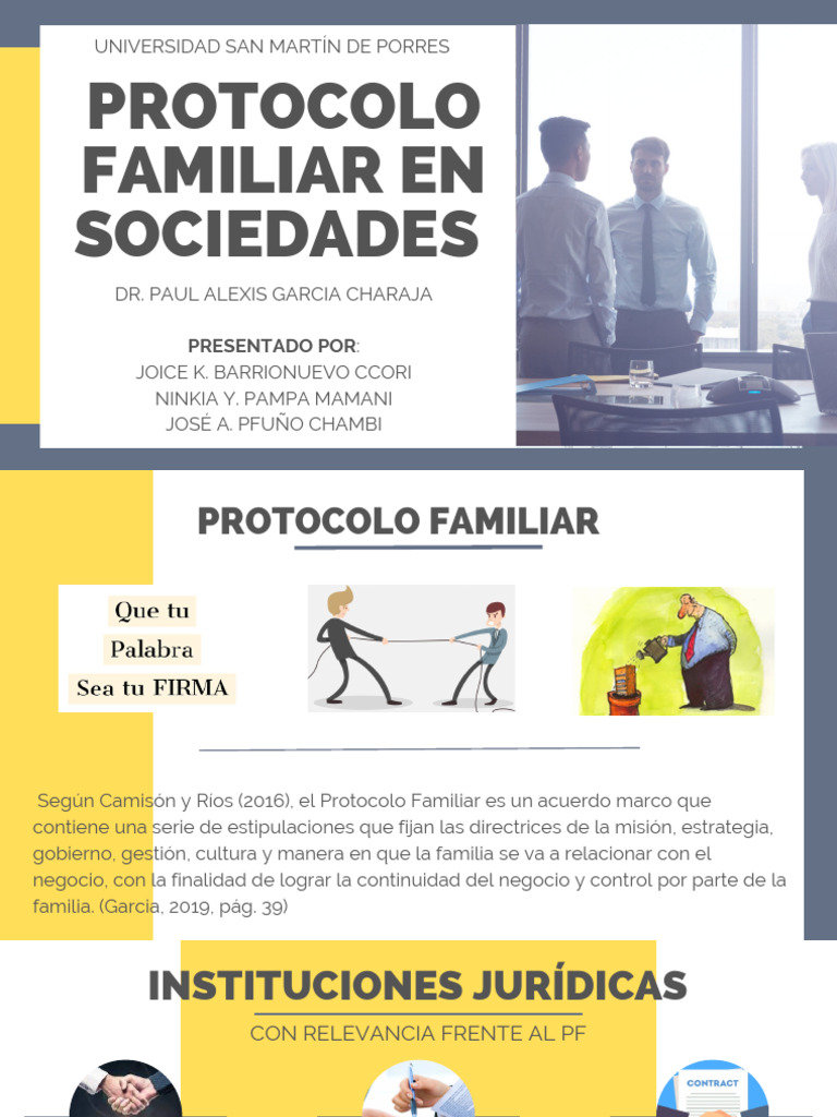 PROTOCOLO FAMILIAR | Descargar gratis PDF | Business | Planificación