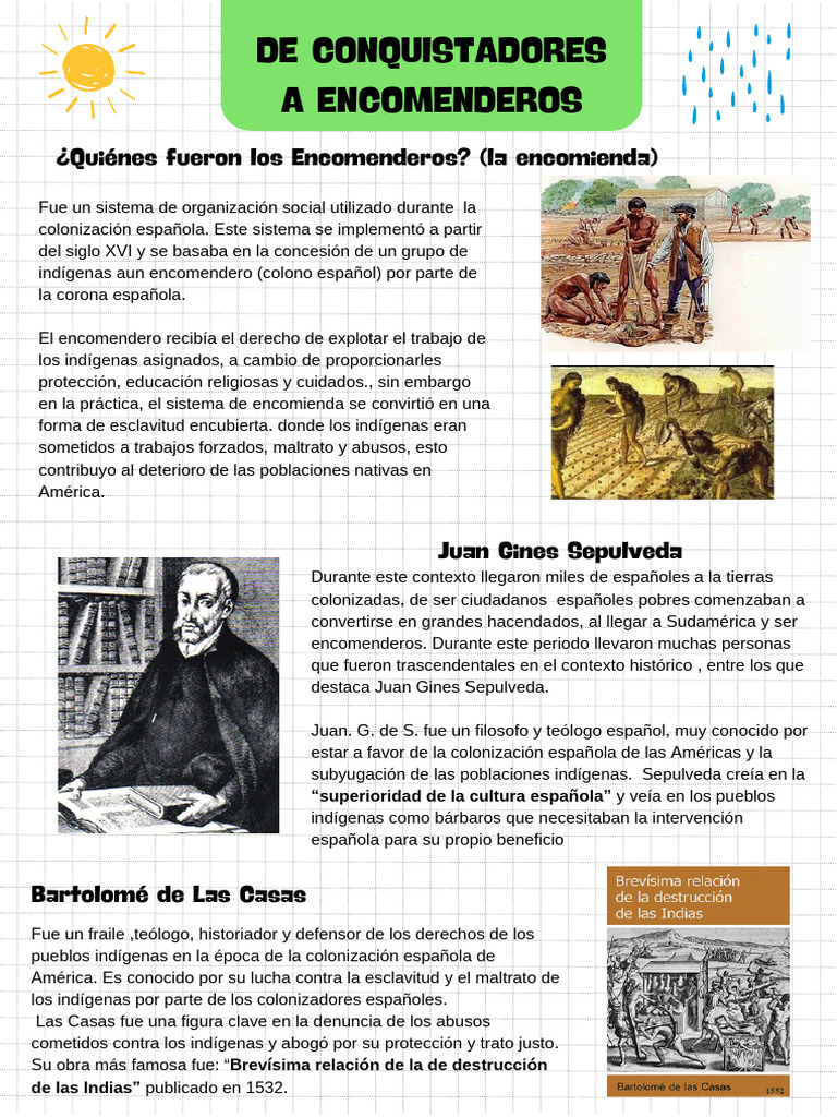 De conquistadores a encomenderos | PDF | Colonización europea de las ...