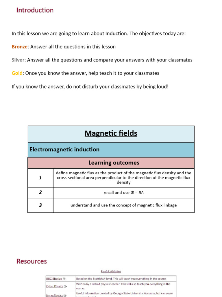 Induction | PDF | Electromagnetic Induction | Inductor