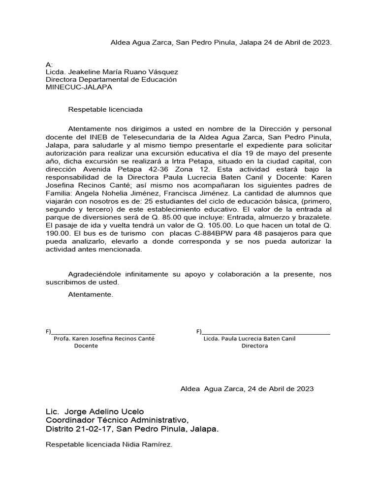 Excursion 2023 | PDF | Salud y bienestar