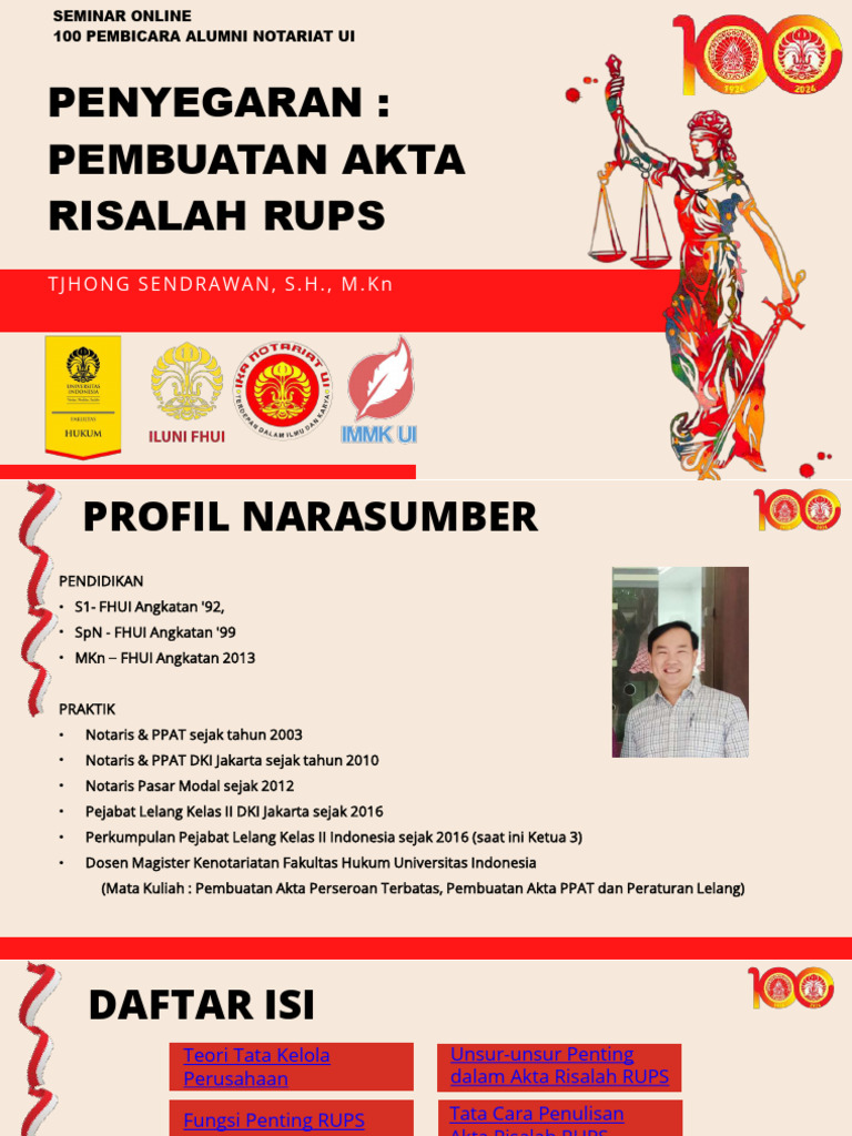 Pak Tjhong Sendrawan | PDF | Hukum