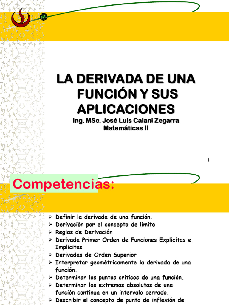 Tema Derivadas | PDF