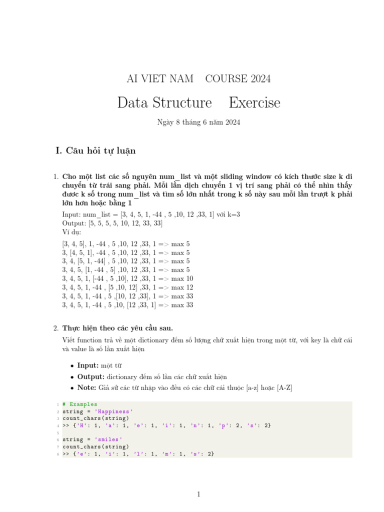 M01W02 Data Structure | PDF