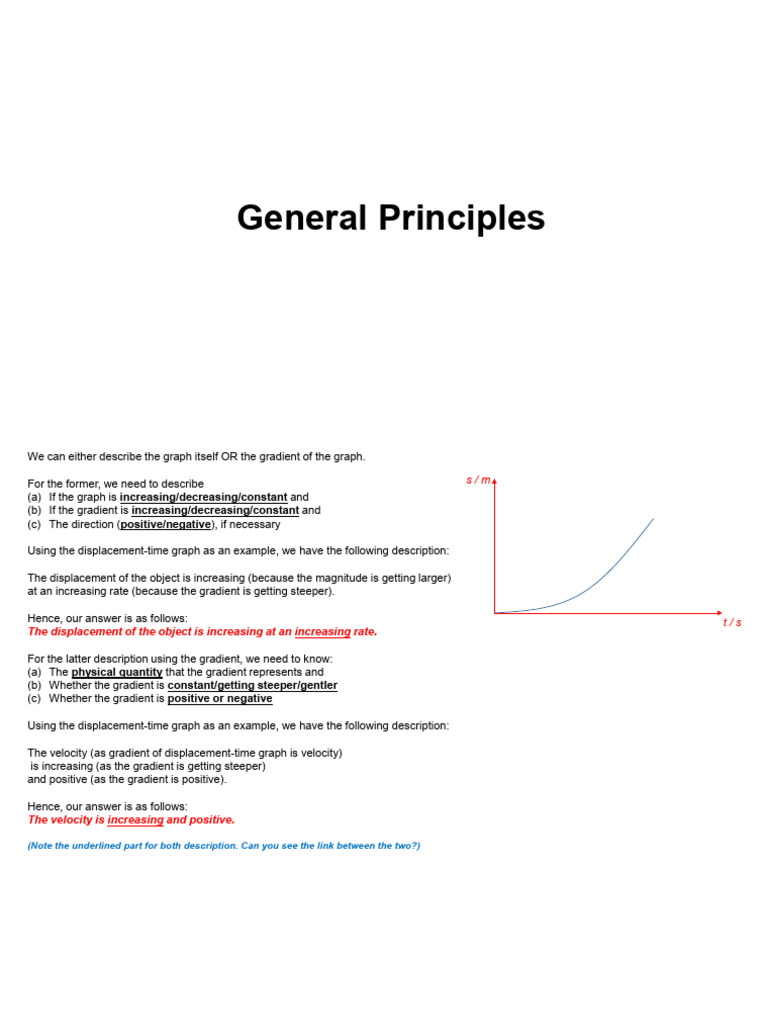 CHS Physics Kinematics Graphs Summary | Download Free PDF | Velocity ...