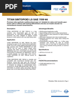 Fuchs Viscor 1487 Aw-2 | PDF | Diesel Engine | Diesel Fuel