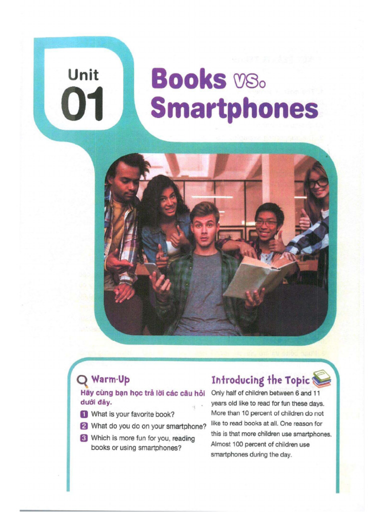 Unit 1 - Book 1 - Books and Smart Phone | PDF