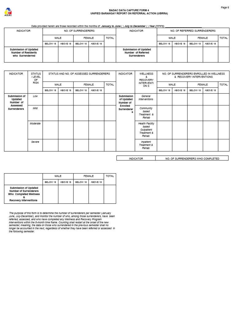 SGGB-3.1.9. BADAC Form 4 (UBRA) - P28of73-2 | PDF | Health Care ...