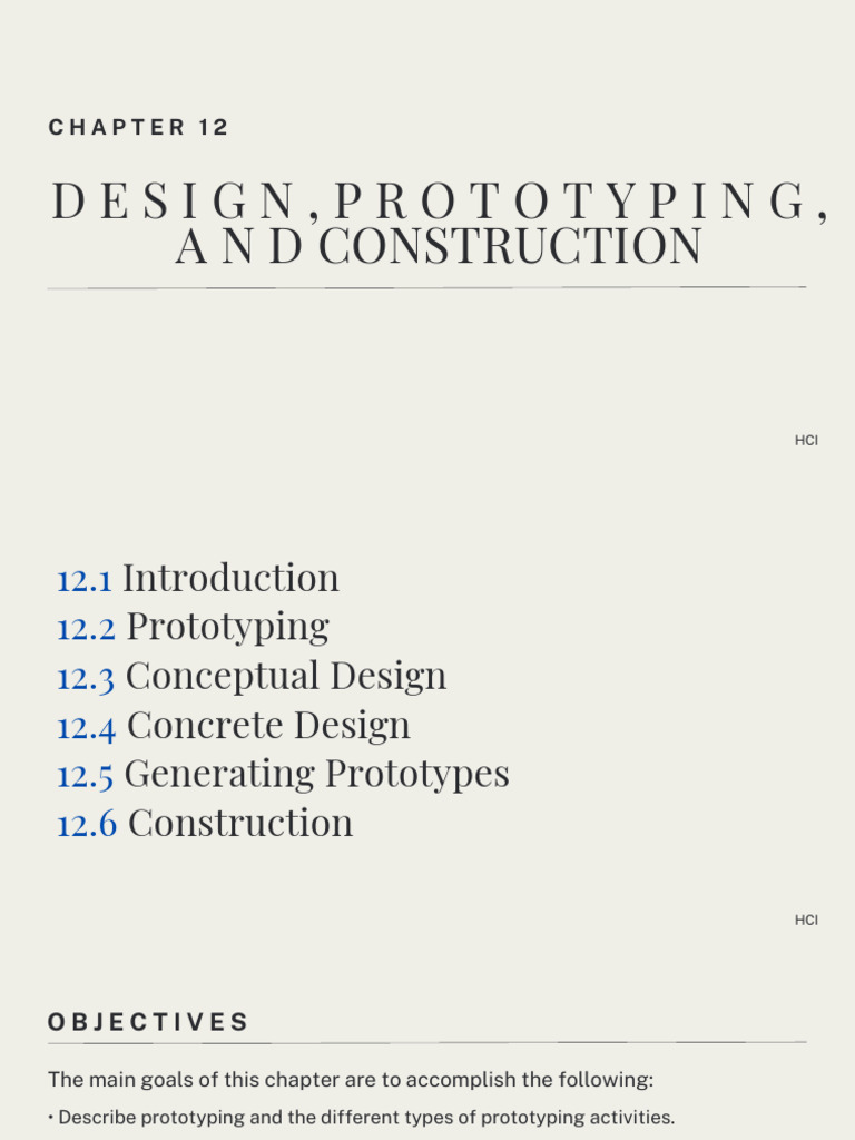 Beige Pastel Minimalist Thesis Defense Presentation | PDF | Prototype | Software Prototyping