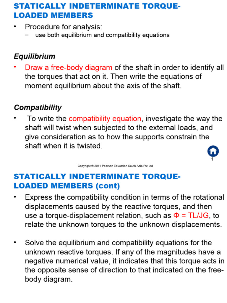 2 Torsion Statically Indeterminate1 Pdf Torque Stress Mechanics